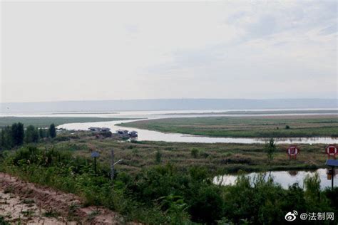 山西万荣一泓清水入黄河 幸福汾河漾碧波 庙前村