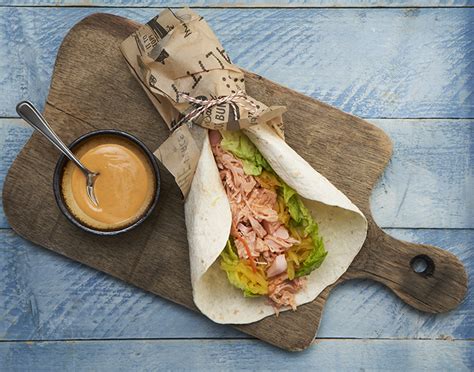 Wrap Met Atjar En Jackfruit Java Foodservicebe