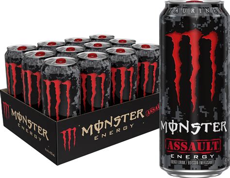 Monster Energy Assault 473ml Cans Pack Of 12 Buy Now With Express