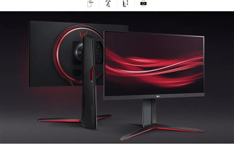 LG UltraGear 24GN650-B 24” UltraGear FHD IPS 1ms 144Hz HDR Monitor with ...