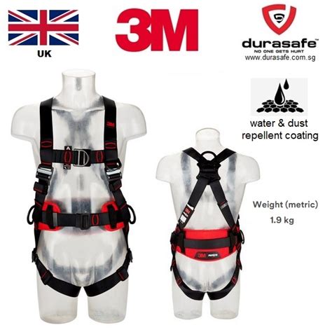 3m Protecta® Comfort Belt Style Fall Arrest Harness 1161628 Black