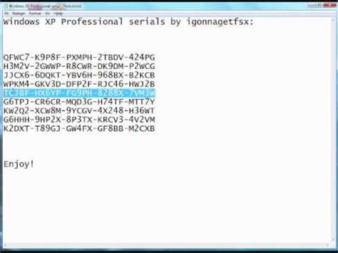 Windows Xp Sp Pro Activation Code