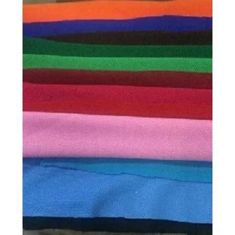 Plain Solids Spun Polyester Fabric At Best Price In Ludhiana Id