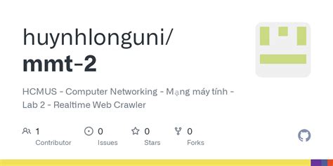 github huynhlonguni mmt 2 hcmus computer networking mạng máy