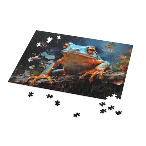 Tree Frog Puzzle Jigsaw Puzzle For Frog Lover Frog Lover T T