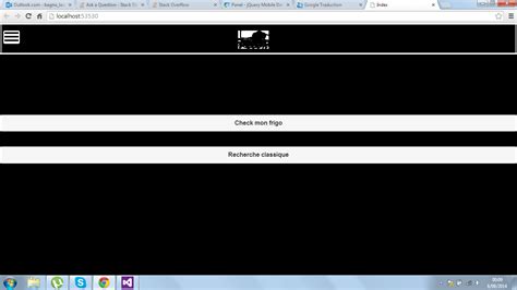 Css Jquery Mobile Panel Data Displaypush Doesnt Work Stack