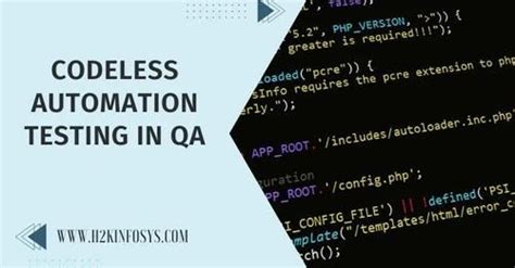 H2kinfosys On Linkedin Codeless Automation Testing In Qa