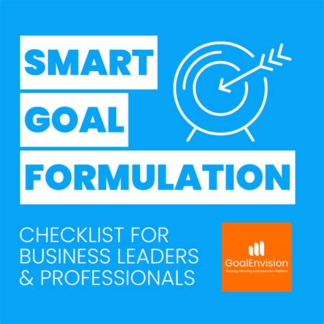 Smart Goal Formulation