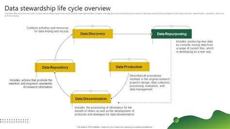 Data Stewardship Life Cycle Stewardship By Project Model Ppt Example