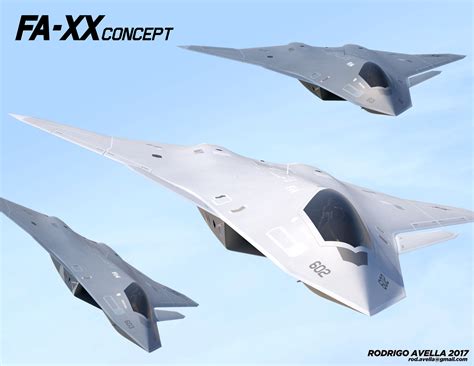 Sixth Generation F A Xx Fighter 9 Images Behance