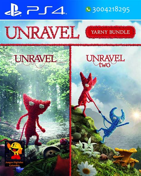 Unravel 1 Y 2 Ps4 Juego En Combo 2x1 Familiar