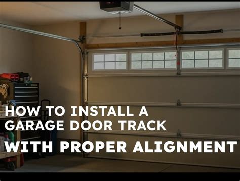 How To Install A Garage Door Track 24h Garage Doors Guide