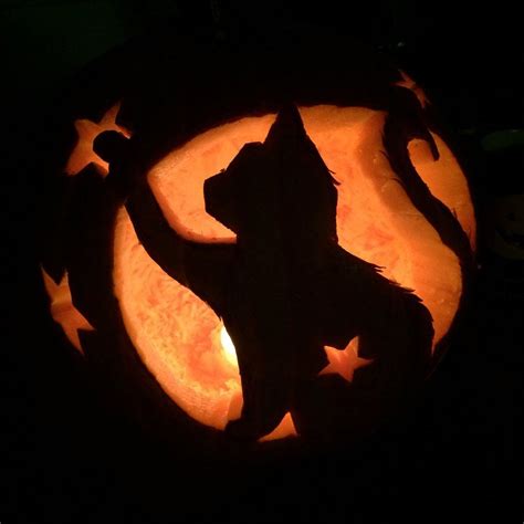 Kitten Pumpkin Stencil