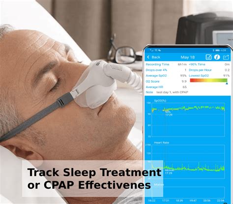 Lookee® Sleep Oxygen Monitors Overnight Pulse Oximeter Track Cpap