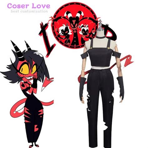 Helluva Boss Blitzo Moxxie Millie Stolas Loona Octavia Cosplay Costume