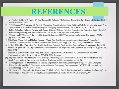 Code Smell Software Engineering Pptx