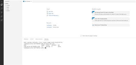 Code Server My New Hugo Site
