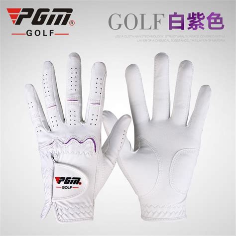 도매 Pgm 숙녀 골프 장갑 나노 헝겊 장갑 여성 통기성 안티 슬립 골프 스포츠 장갑 2 색golf Glovesladies Golf Glovesgolf Gloves