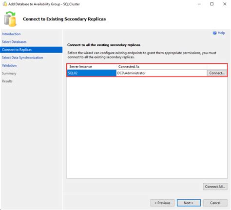Add Sql Databases In An Existing Availability Group