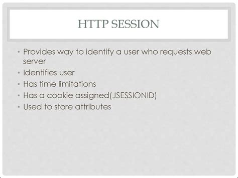 Web Programming JSP Online Presentation