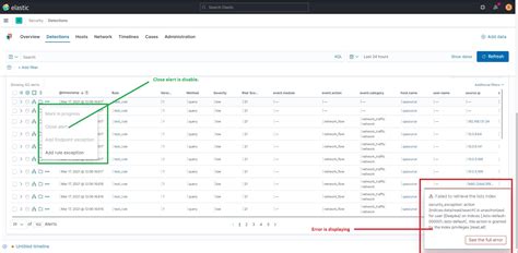 Siem Detection Engine Closing A Signal Silently Fails With Reduced Privileges · Issue 56991