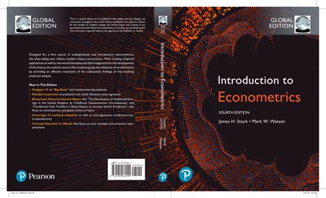 Introduction To Econometrics 4th Edition