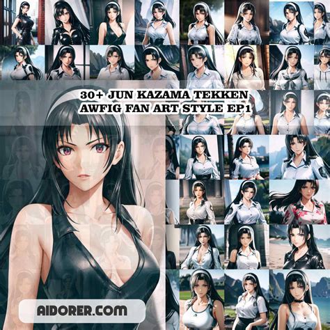 30 Jun Kazama Tekken Awfig Fan Art Style Ep1 By Neoninjaslash On