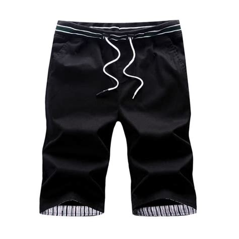 Shortshort De Plage Pour Homme En Coton Taille élastique Vêtements De Marque 4xl Sa642