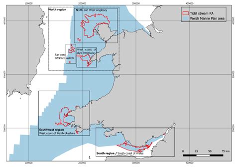 1 Locations Of Suitable Tidal Stream Energy Resource Areas The