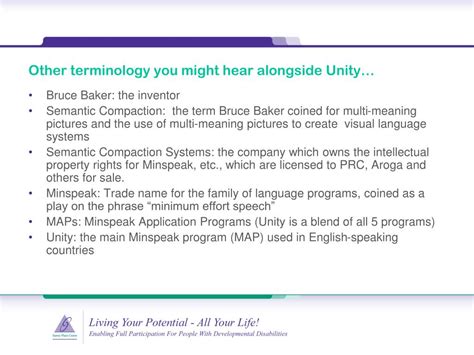 Ppt Unity Software And Core Word Approaches To Aac Powerpoint
