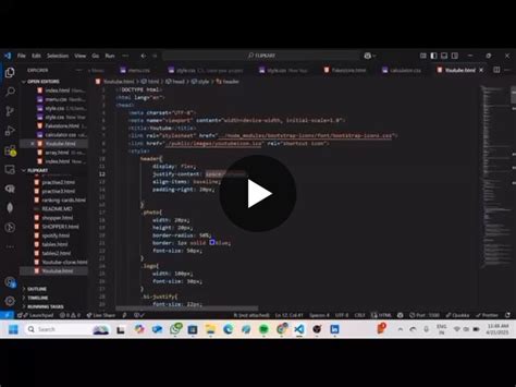Html Css Bootstrap Frontenddevelopment Uidesign Youtubeclone