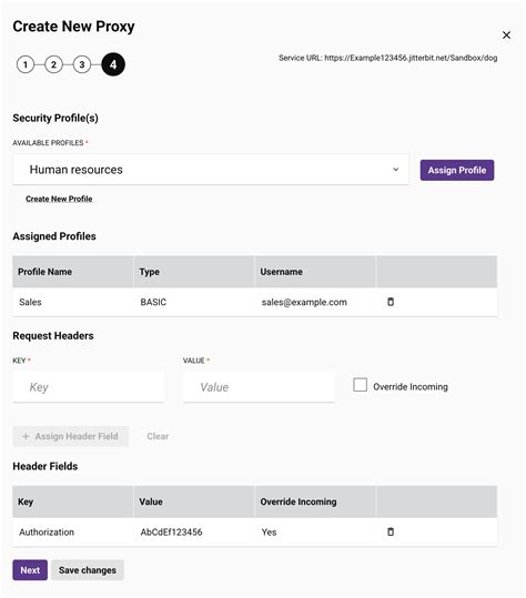 Proxy Api Configuration In Jitterbit Api Manager