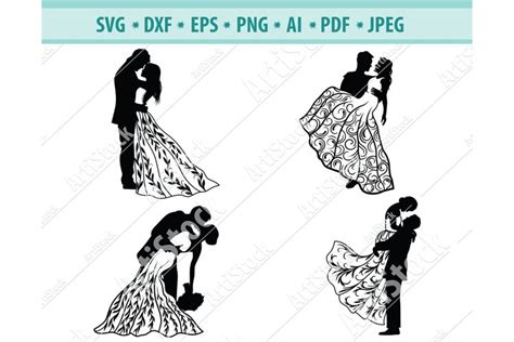 Wedding Couple Svg Svg File Mb