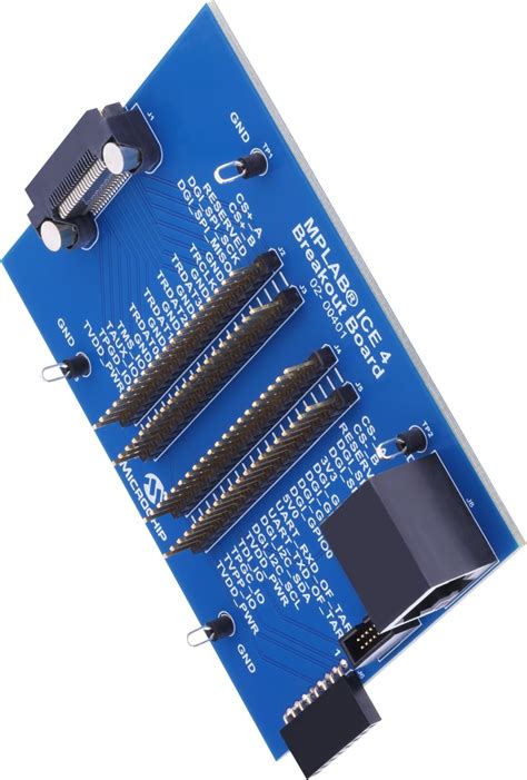 Mplab® Ice 4 In Circuit Emulator Breakout Board