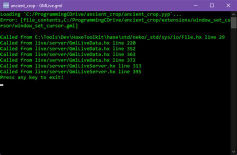 Solved Window Set Cursor Conflict Gmlive Gml Community Itch Io