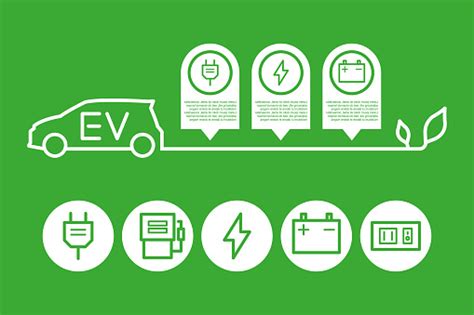 Ev 자동차 전기 자동차 대체 연료 차량에 대한 스톡 벡터 아트 및 기타 이미지 전기 자동차 대체 연료 차량 충전 배터리 충전기 Istock