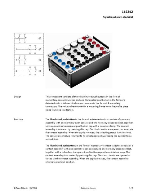 Signal Input Plate Electrical Pdf Switch Electronic Engineering