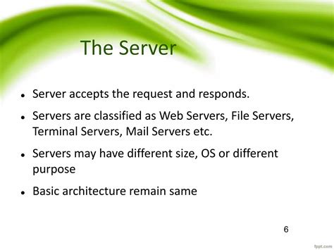 Client Server Technology In Web Design Pptx