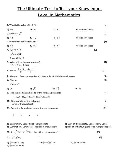 Maths Pdf Summation Area