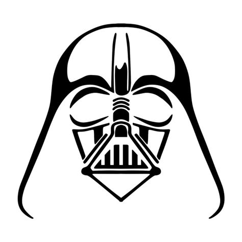 Autocollant Casque Darth Vader Ii