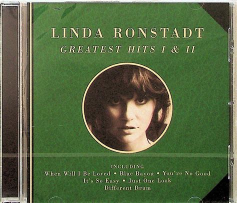 Linda Ronstadt Greatest Hits Linda Ronstadt Greatest Hits On Dcc
