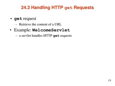 Ppt Java Servlets Overview Architecture Handling Requests And