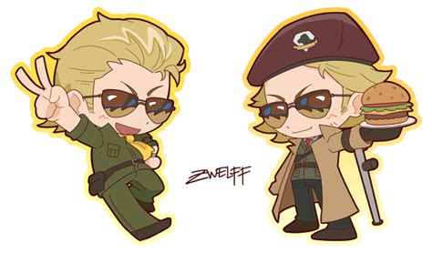 Kazuhira Miller Metal Gear And 2 More Drawn By Zwelff Danbooru
