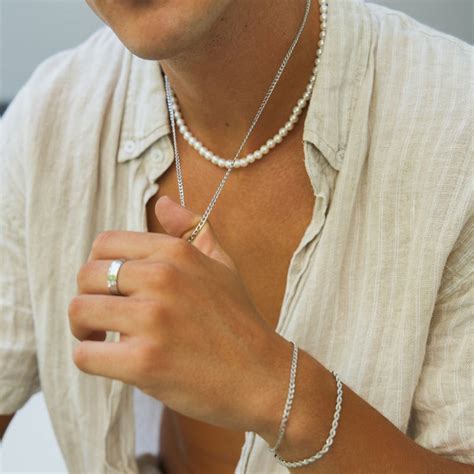 Cuban Chain Bundle White Gold Masión Mens Premium Jewelry Chains Pendants Bracelets