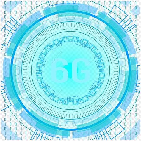 6g 입체 블 루 라이트 하 이 테 크 코드 네트워크 인터넷 설 일러스트 조명 일러스트 Png 일러스트 무료 다운로드 Lovepik