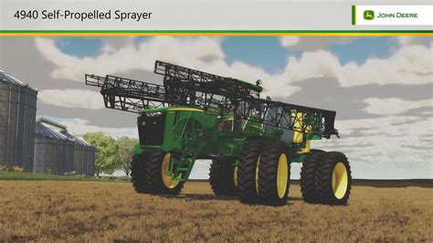 Fs22 John Deere 4940 Self Propelled Sprayer V1 0 Fs 22 Implements And Tools Mod Download