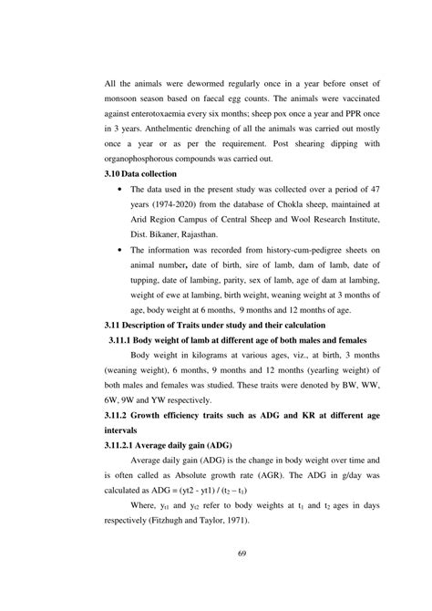 Pdf Estimation Of Genetic Parameters And Maternal Effects Of Growth Traits In Chokla Sheep By