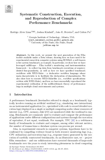 pdf elba toolkit enhancing performance benchmarking