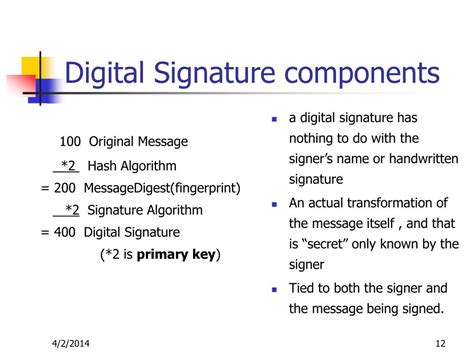 Ppt Digital Signature And Public Key Infrastructure Powerpoint Presentation Id759652