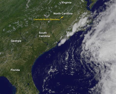 Satellite View Of Holiday Weekend Weather For Speedway Eve Flickr